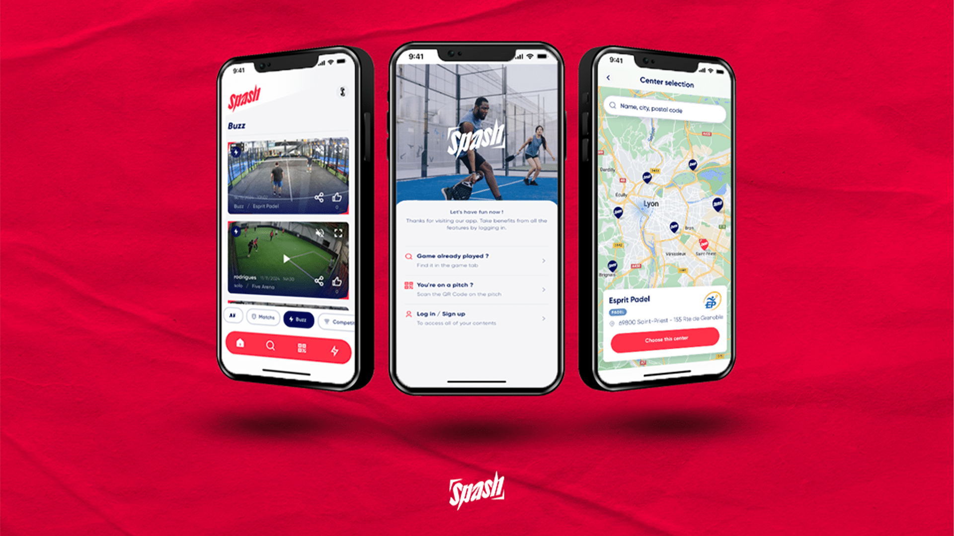 NEW MOBILE APPLICATION - SPASH