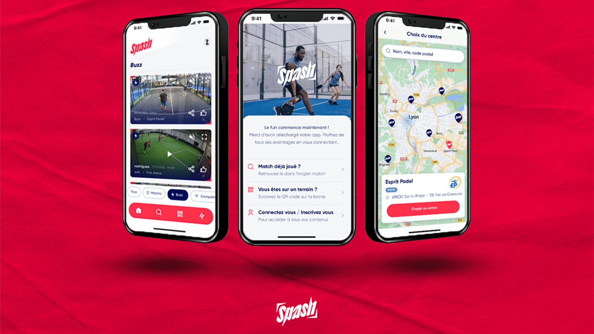 NOUVELLE APPLICATION MOBILE - SPASH